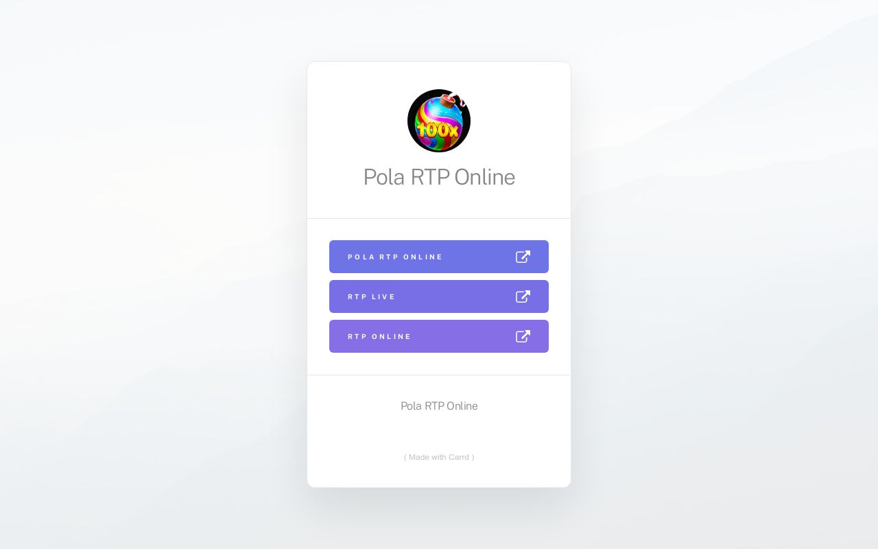 Pola RTP Online